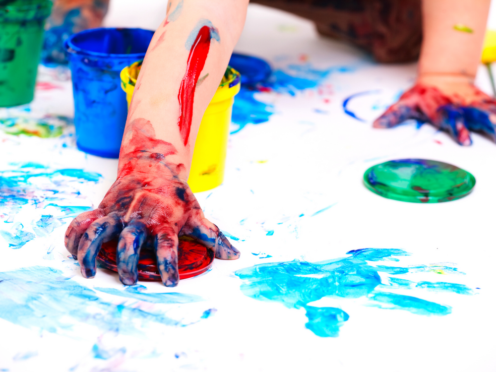 Painting 101: The Freedom of Finger Painting