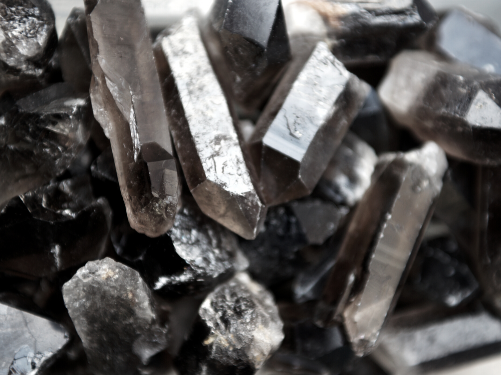 Glittering Gray Crystal Stones: Shine Like a Diamond!