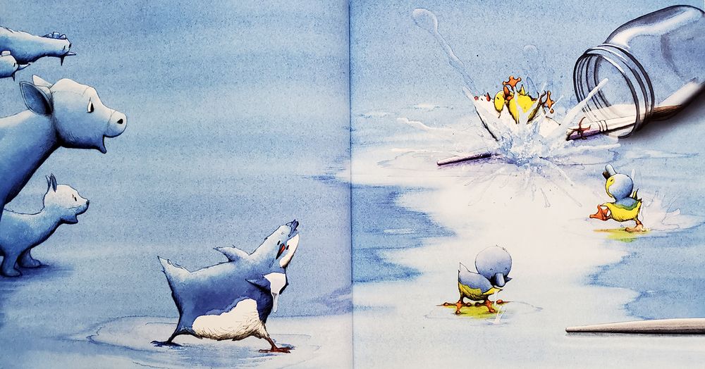 Clucking Good Read! Blue Chicken Book: Creative Catalyst