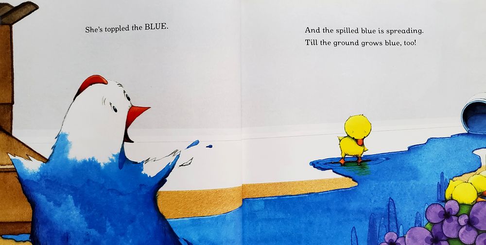 Clucking Good Read! Blue Chicken Book: Creative Catalyst