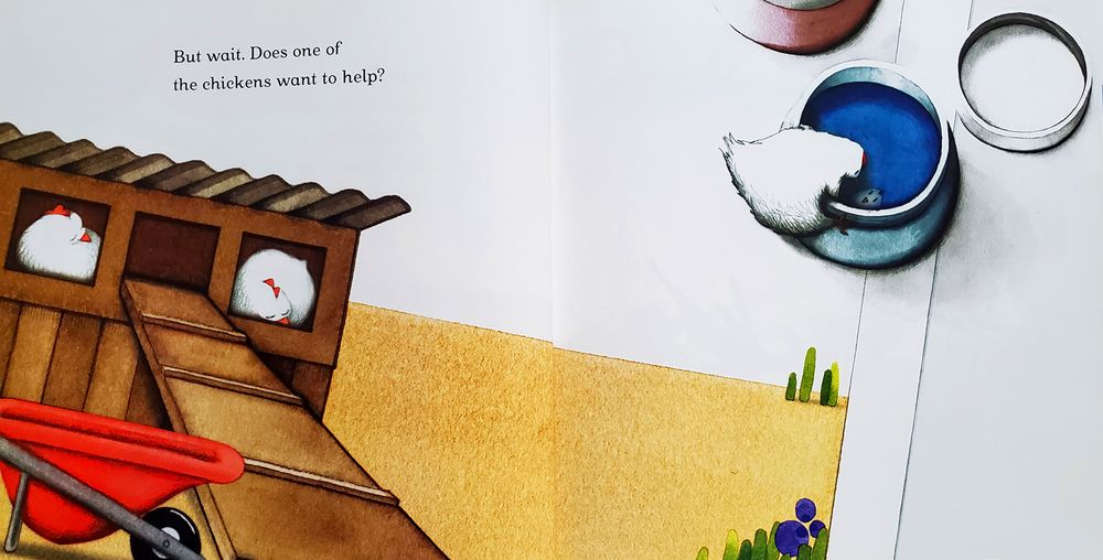 Clucking Good Read! Blue Chicken Book: Creative Catalyst