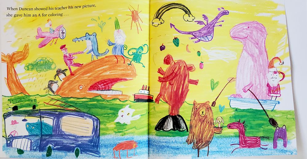 The Day the Crayons Quit: A Colorful Influence on Art!