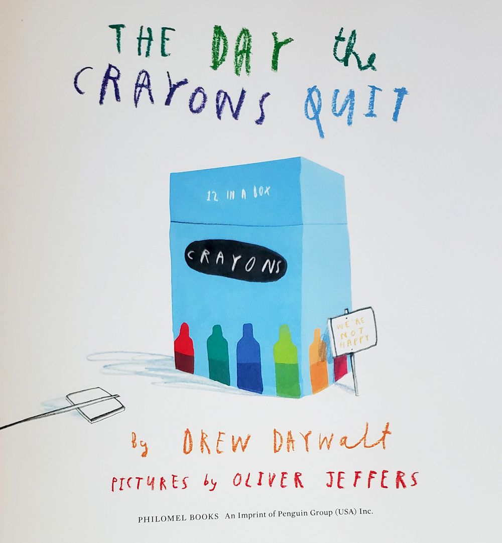 The Day the Crayons Quit: A Colorful Influence on Art!