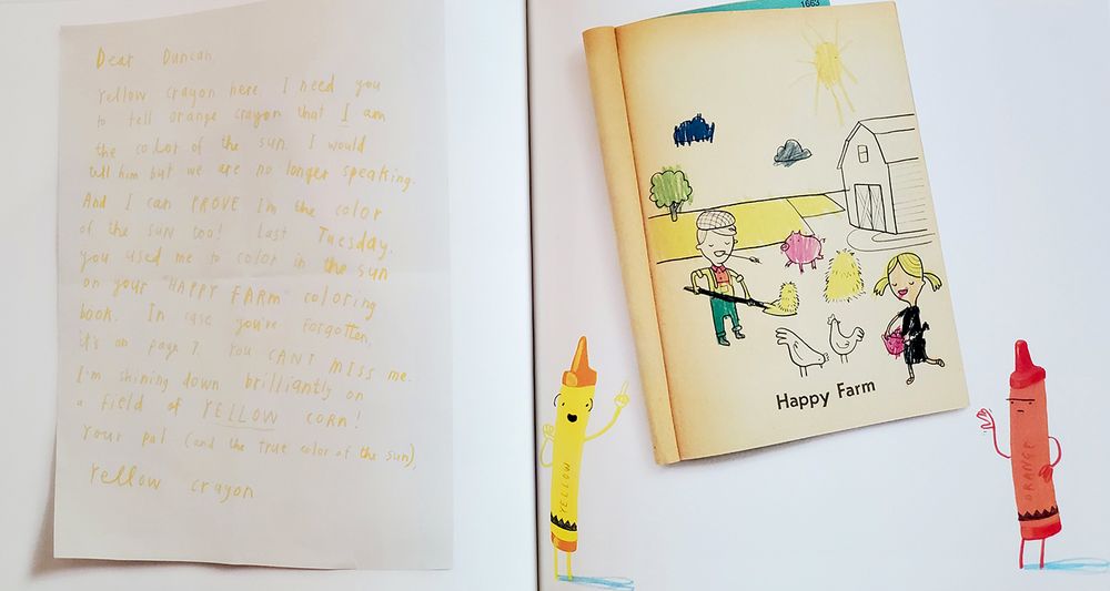 The Day the Crayons Quit: A Colorful Influence on Art!