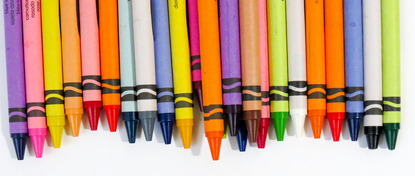 Create a Colorful World with Crayons