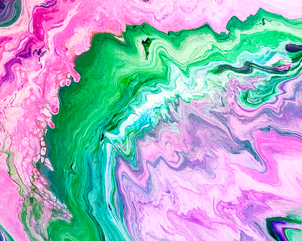 Easy Abstract Art: How to Create an Acrylic Pour Painting