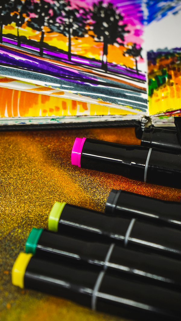 Alcohol Markers 101: Creating Fun Art with Permanent Ink