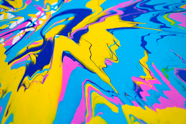 Fun DIY Spin Art Using a Salad Spinner