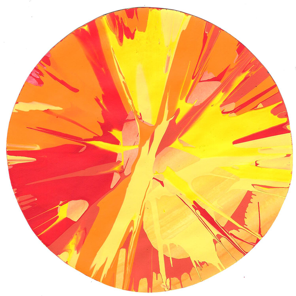 Fun DIY Spin Art Using a Salad Spinner