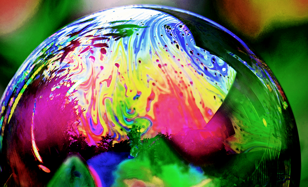 Iridescence: Creating Iridescent Art Using Clear Nail Polish