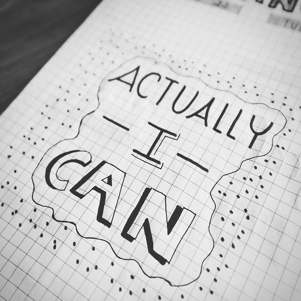 Drawing 101: Adding Hand Lettering in Art Projects