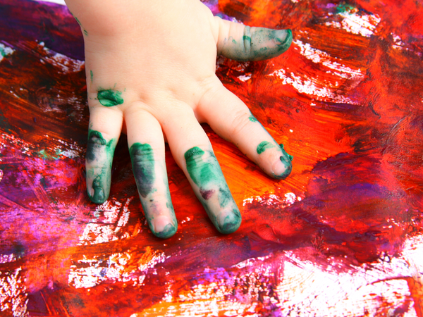 Painting 101: The Freedom of Finger Painting
