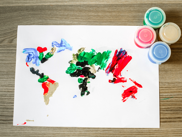 Painting 101: The Freedom of Finger Painting