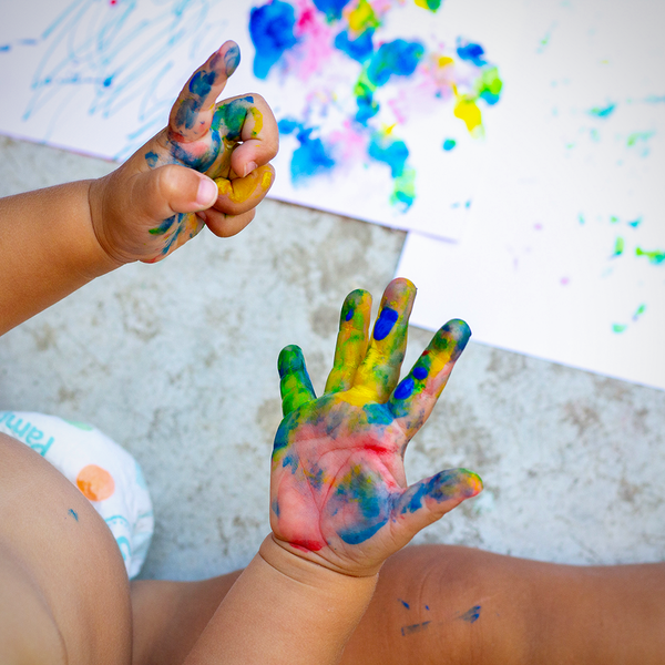 Painting 101: The Freedom of Finger Painting