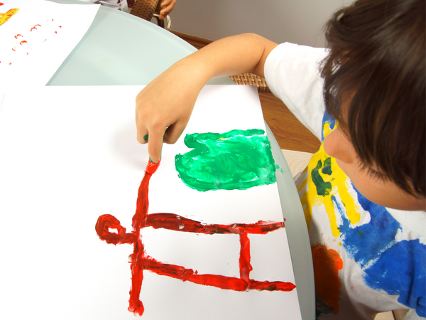 Painting 101: The Freedom of Finger Painting