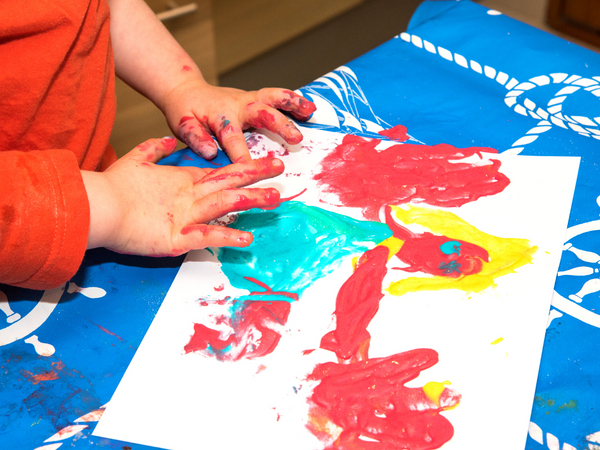 Painting 101: The Freedom of Finger Painting