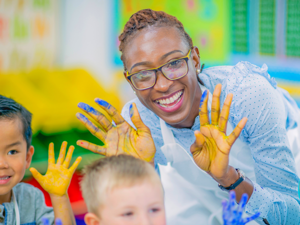 Painting 101: The Freedom of Finger Painting