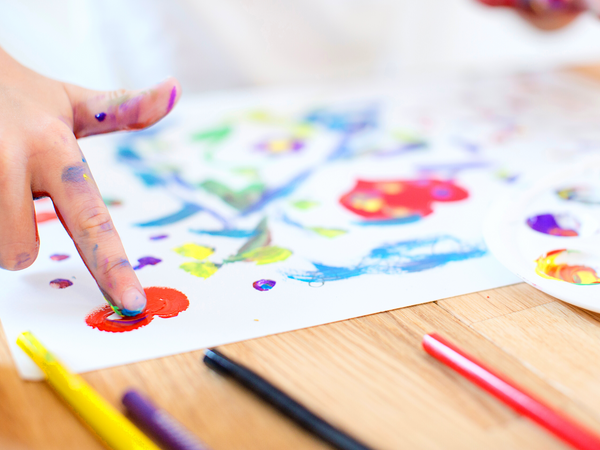 Painting 101: The Freedom of Finger Painting