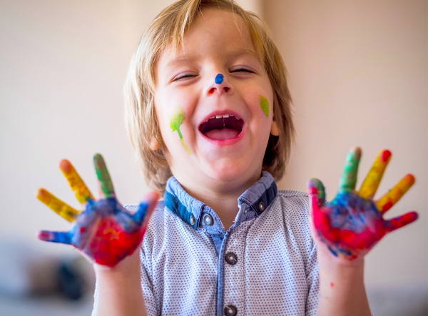 Painting 101: The Freedom of Finger Painting