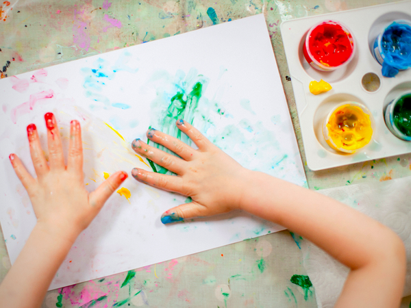 Painting 101: The Freedom of Finger Painting