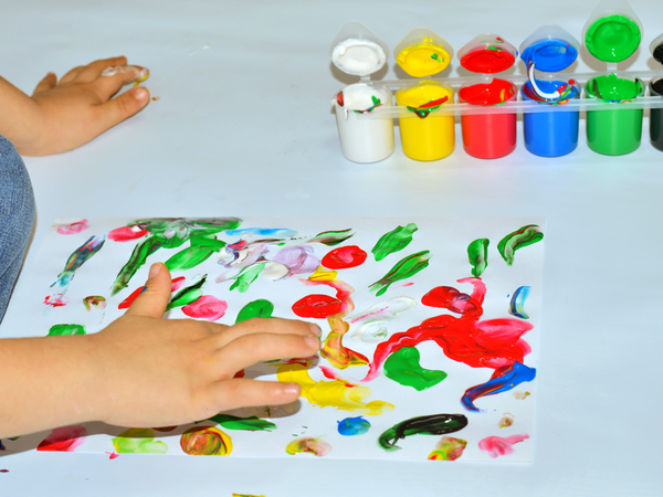 Painting 101: The Freedom of Finger Painting