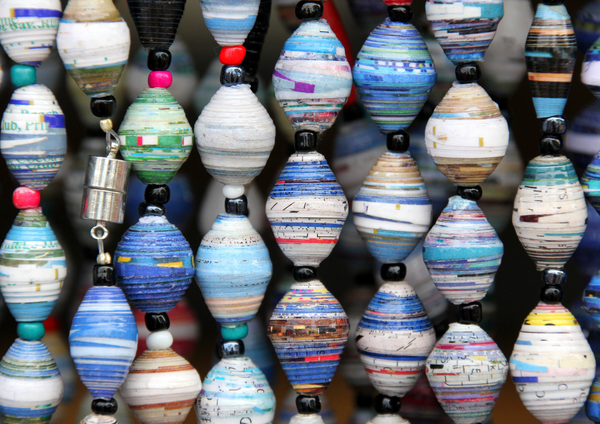 Creating Paper Jewelry: How to Make Paper Beads