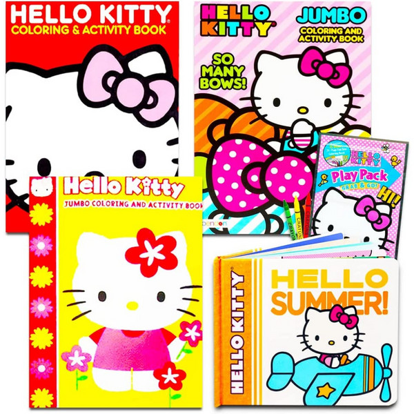 Best Hello Kitty and Friends Coloring Book Activities!