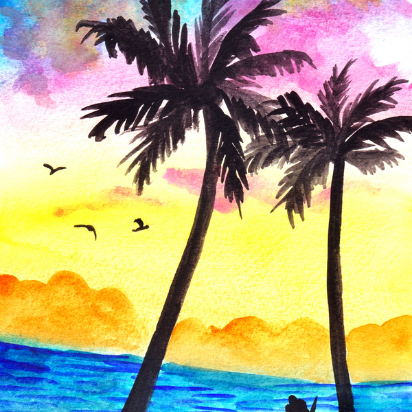 Creating Stunning Sunset Paintings That Come to Life!