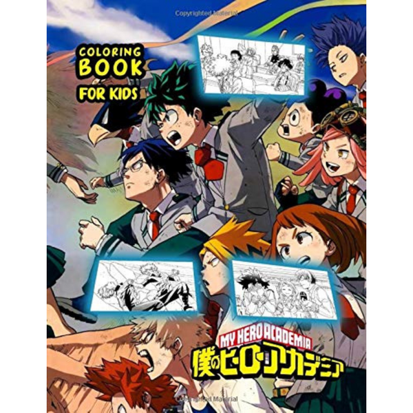 Best My Hero Academia Coloring Book & Activities for Fans