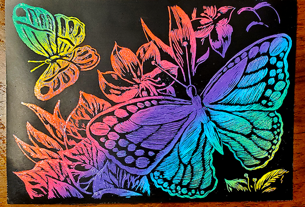 What is Crayon Etching? Unveiling the Magical Technique